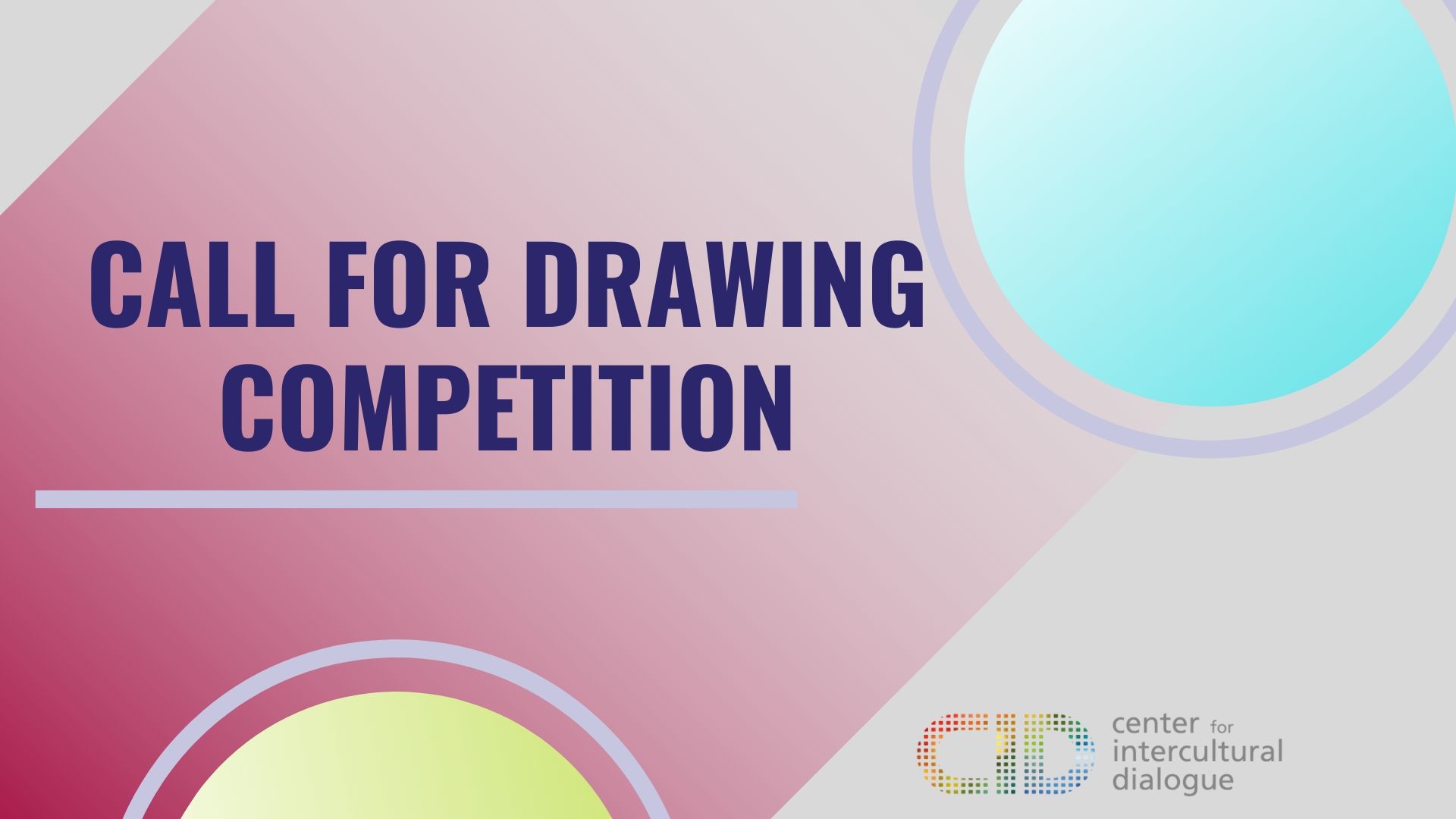 Extended Call for drawing competition | CID.MK